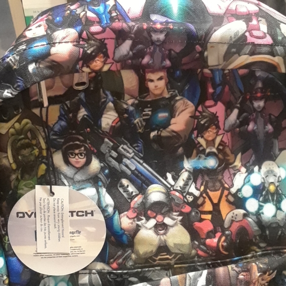 Loungefly | Bags | Nwt Loungefly X Overwatch Character Print Backpack ...